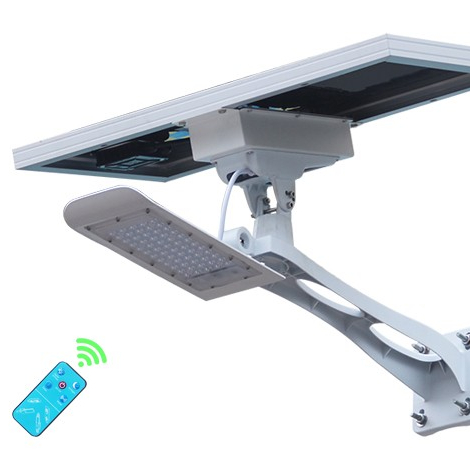 60W Motion Sensor Solar Street Light All In One Led Solar Street Light ...